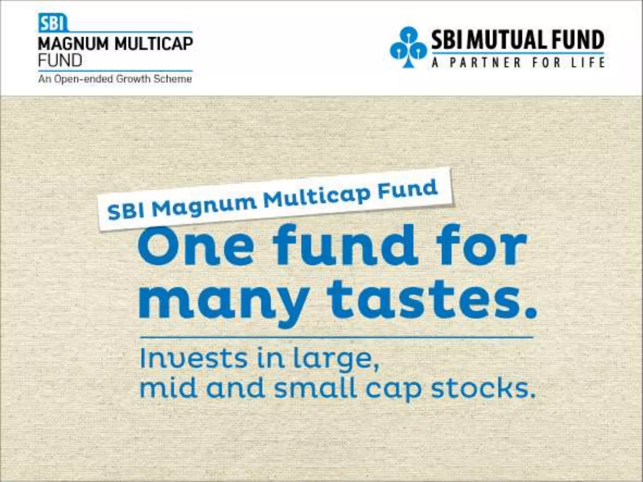 SBI Magnum Multicap Fund: An Open-Ended Equity Mutual Fund Scheme - Nov ...