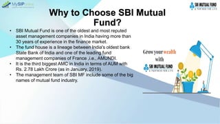 5 Best SBI Mutual Fund Schemes To Invest | PPTX