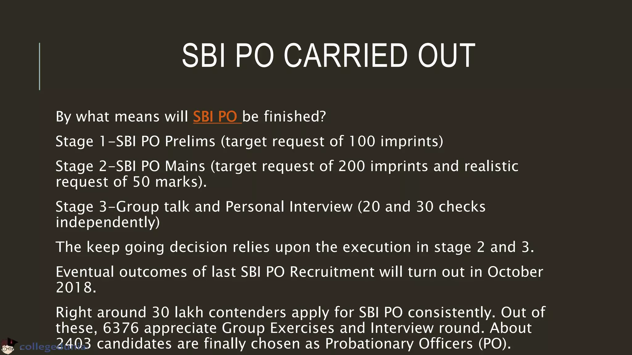 SBI PO | PPTX