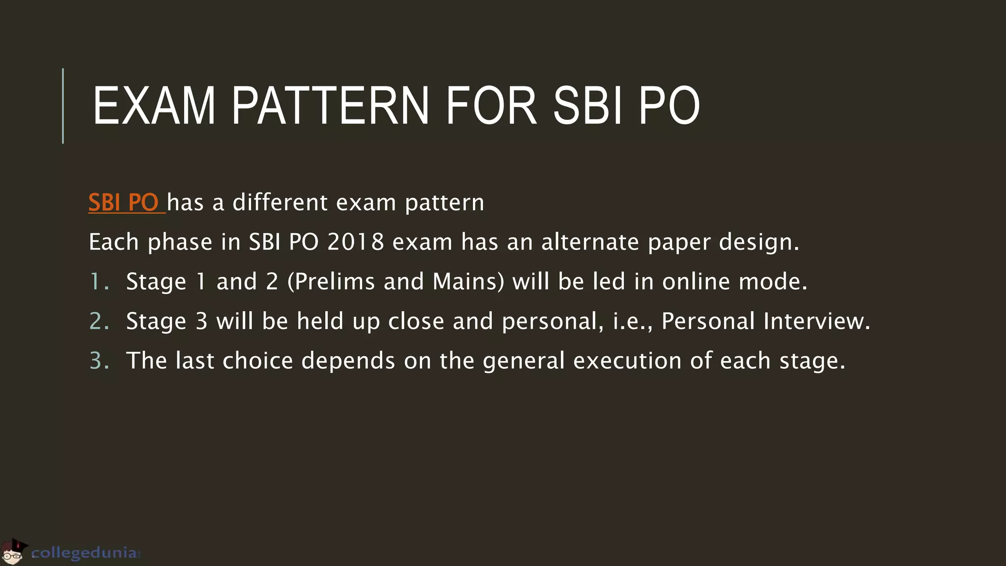 SBI PO | PPTX