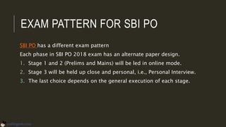 SBI PO | PPTX