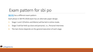 SBI PO | PDF