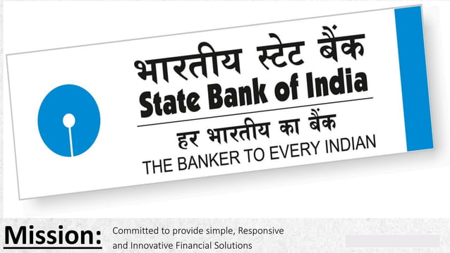 SBI Presentation By Hardik Bhandari and Babita Thakur | PPTX | Business ...