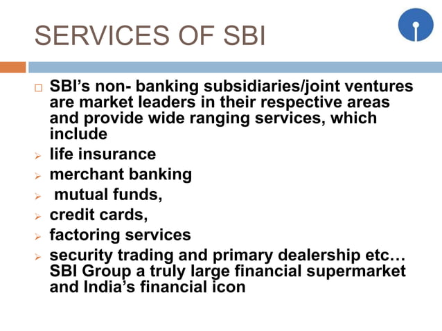 SBI Introduction | PPT | Free Download