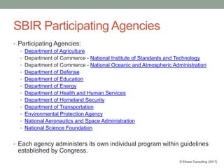 Sbir commercialization 20170612 | PDF