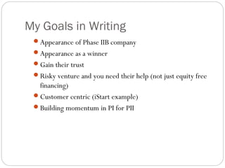 Sbir commercialization slides | PPT