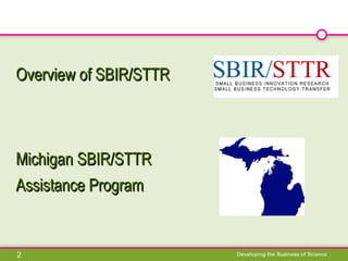 BBC's SBIR Introduction and MSF Program Overview | PPT