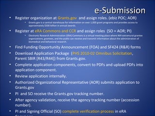 Sbir Presentation July 2012 | PPT