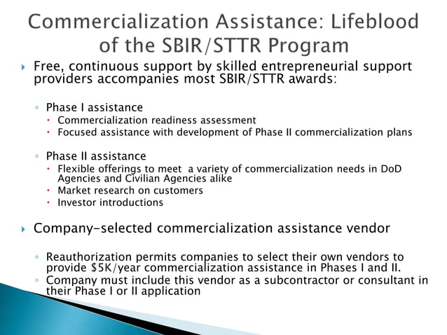 Funding American Innovation: SBIR/STTR Explained | PPTX | Angel Investment | Business Banking ...