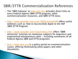 Funding American Innovation: SBIR/STTR Explained | PPTX | Angel Investment | Business Banking ...
