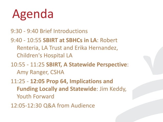 Strategies for AOD Screening, Brief Interventions, and Treatment for ...