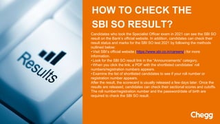 SBI SO EXAM | PPTX
