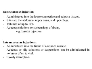 PARENTERAL DRUG DELIVERY SYSTEM | PPTX