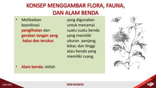 Seni Budaya Kelas 7 flora dan fauna.pptx