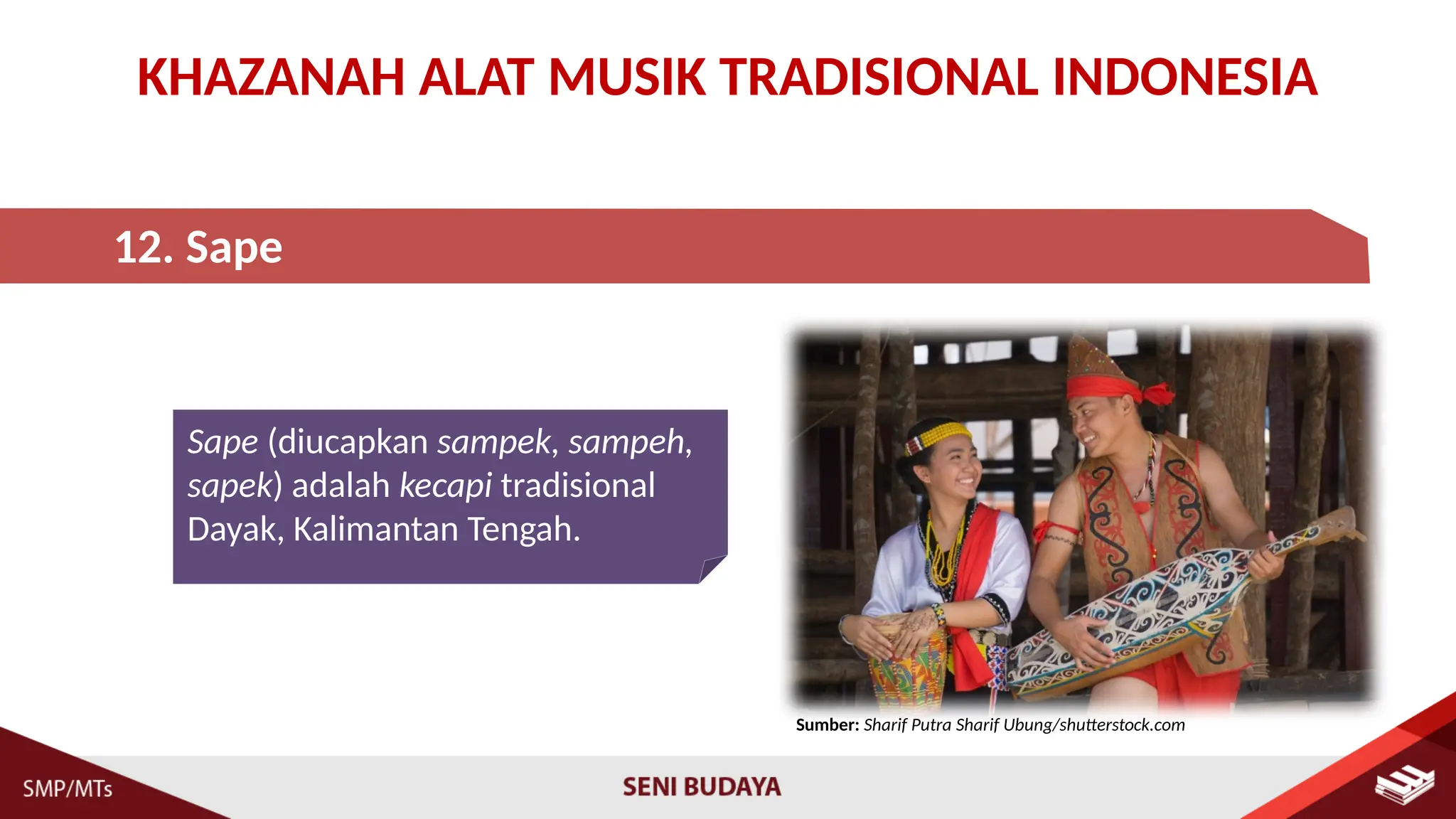 SBK Kelas 8 BAB 7 - bermain alat musik tradisional | PPTX