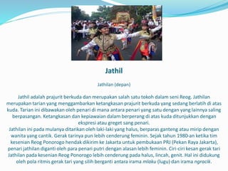 Seni Budaya-Kebudayaan dari Jawa Timur "REOG PONOROGO" | PPTX