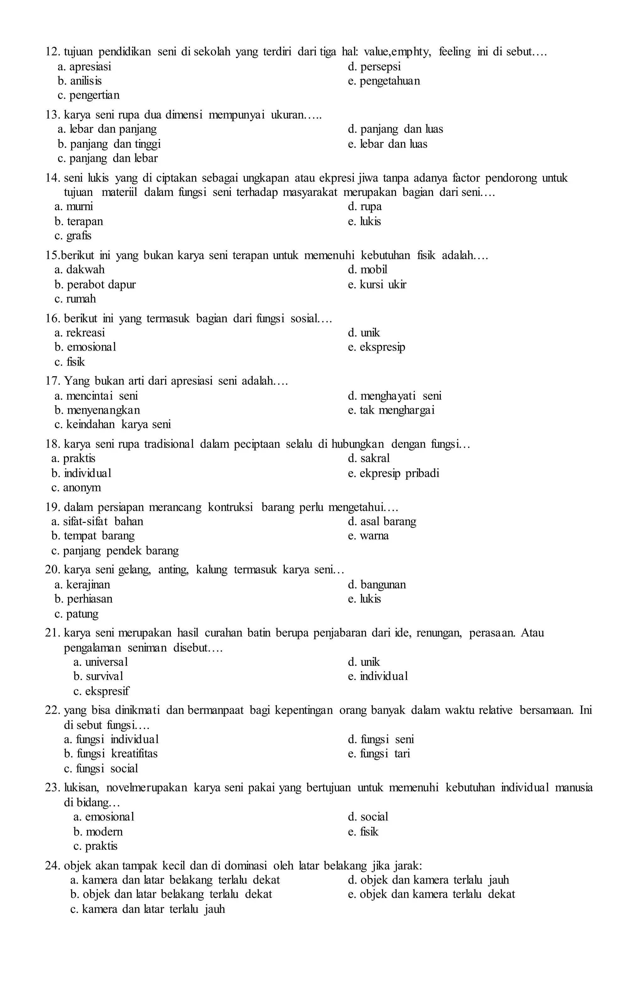 Sbk uas kls x | DOCX