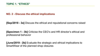 SBL ACCA EXAM TIPS: List of 23 common question styles in exams | PPTX