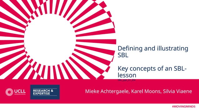 Defining and illustrating SBL, key concepts of an SBL | PPT