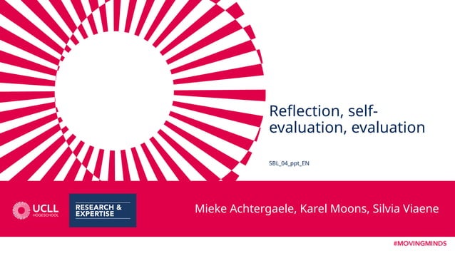 Reflection, self-evaluation, evaluation. | PPT