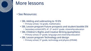 Experiencing an SLB lesson Theatre and creative writing (dialogues) | PPTX