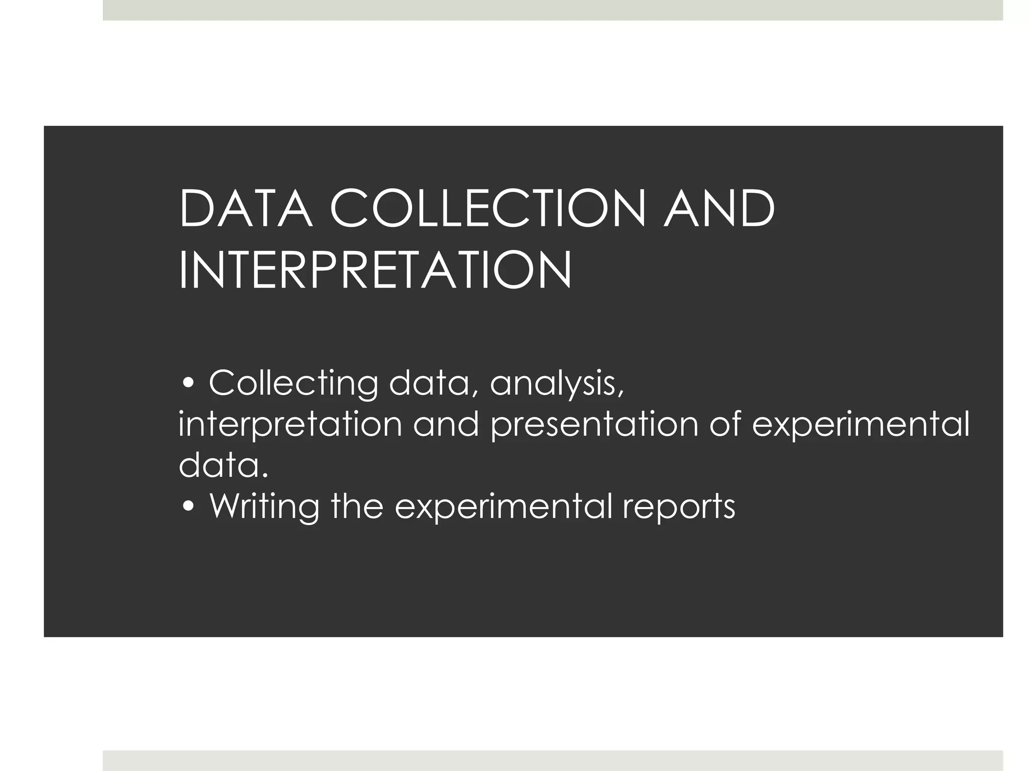 Data collection and interpretation SBL1023 | PPTX