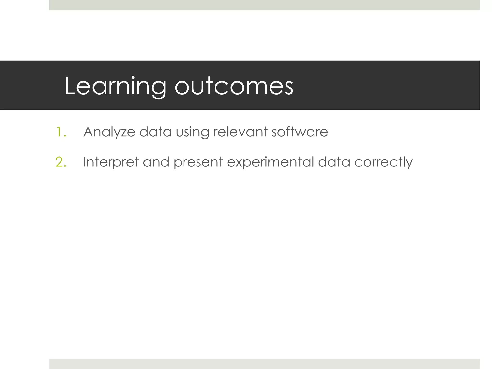 Data collection and interpretation SBL1023 | PPTX