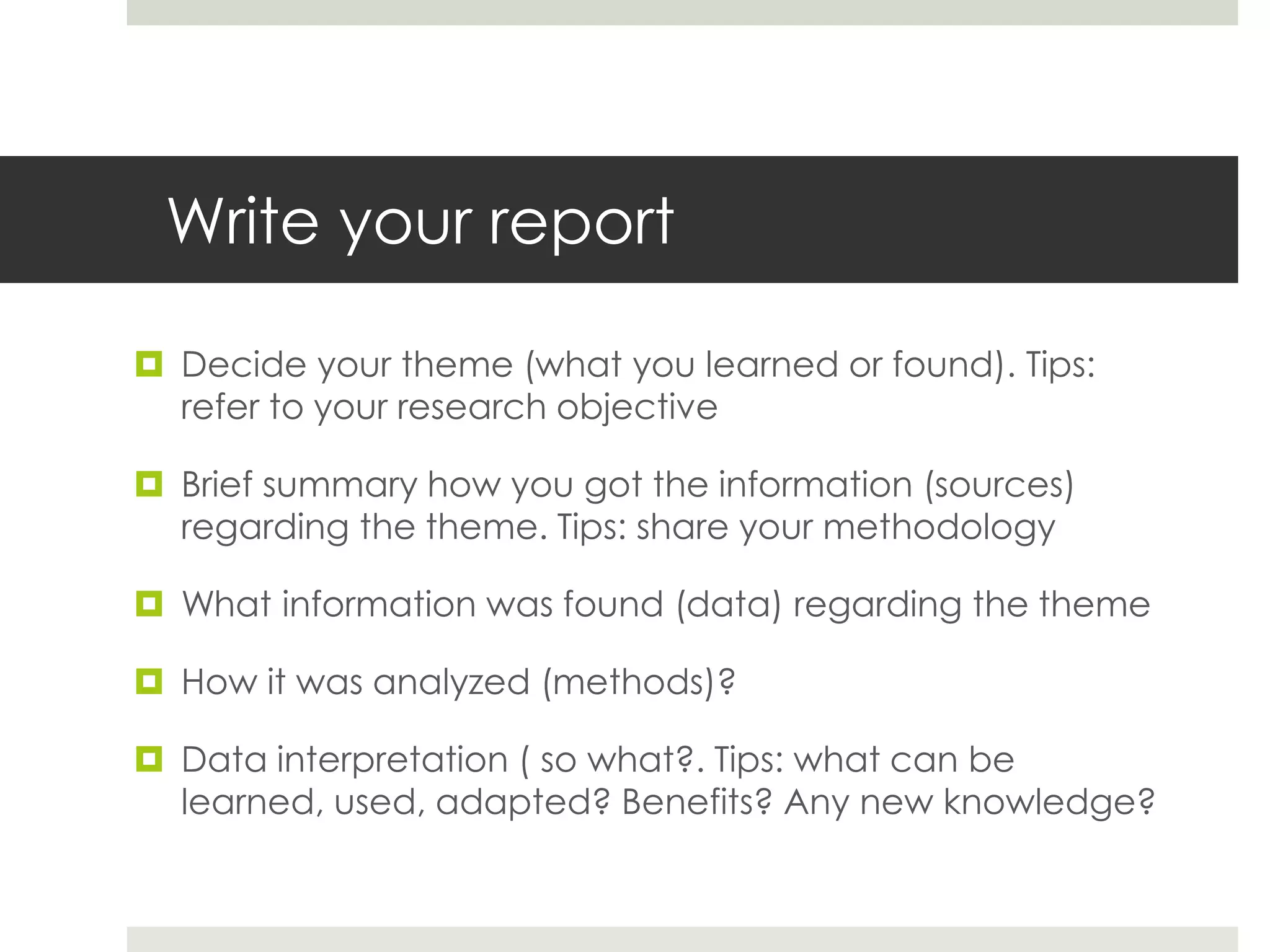 Data collection and interpretation SBL1023 | PPTX