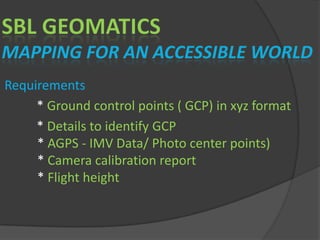 Creating Orthophotos ( Process Flow ) | PPTX