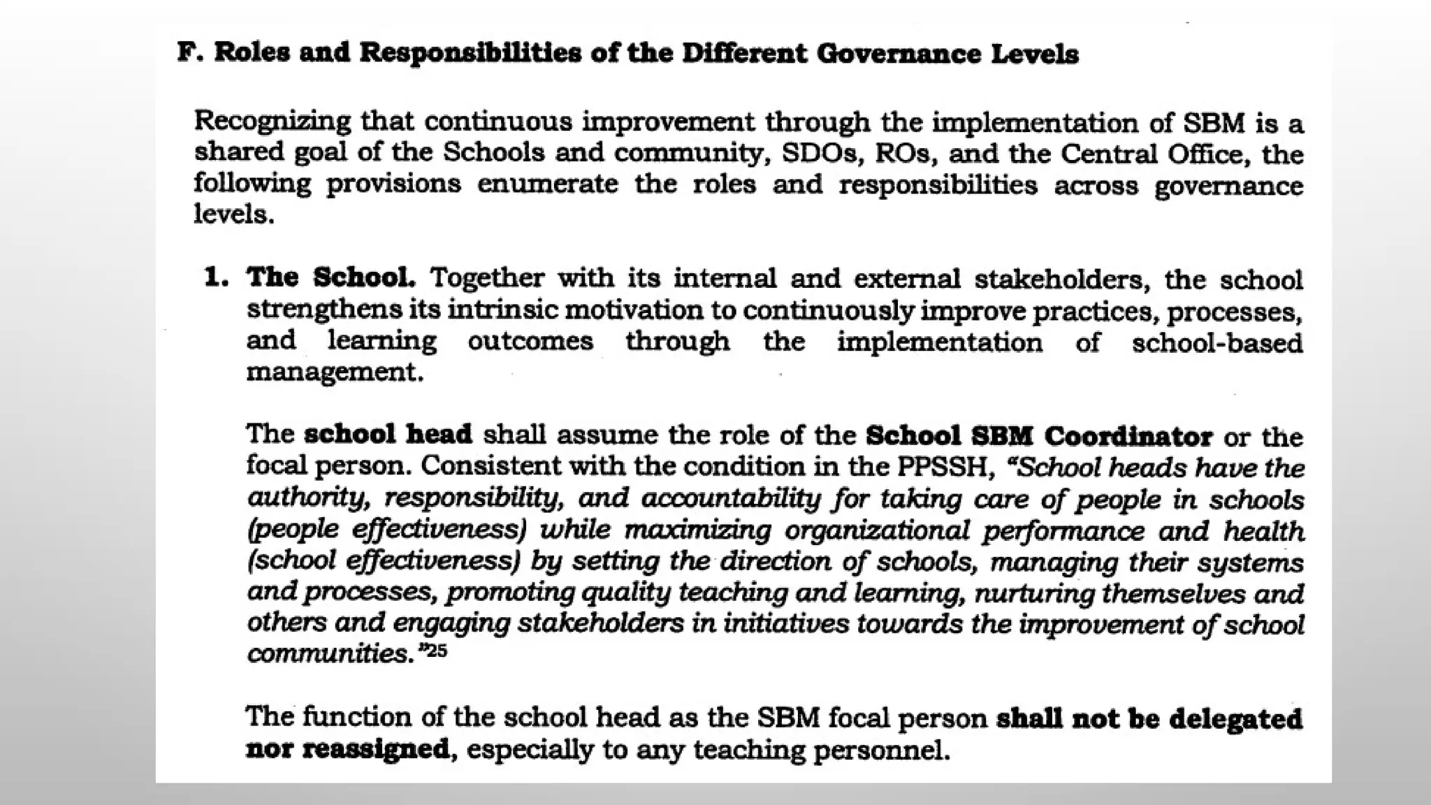 DEPED school-based management updates 2024 | PPTX