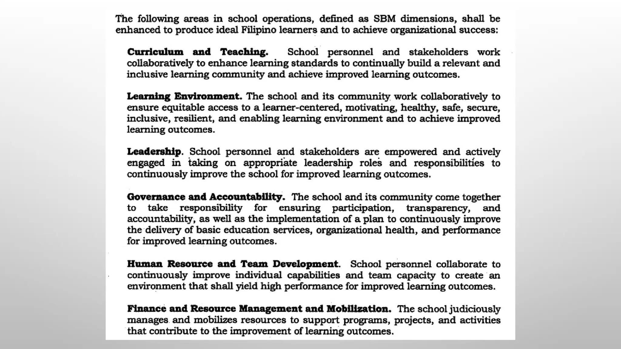 DEPED school-based management updates 2024 | PPTX