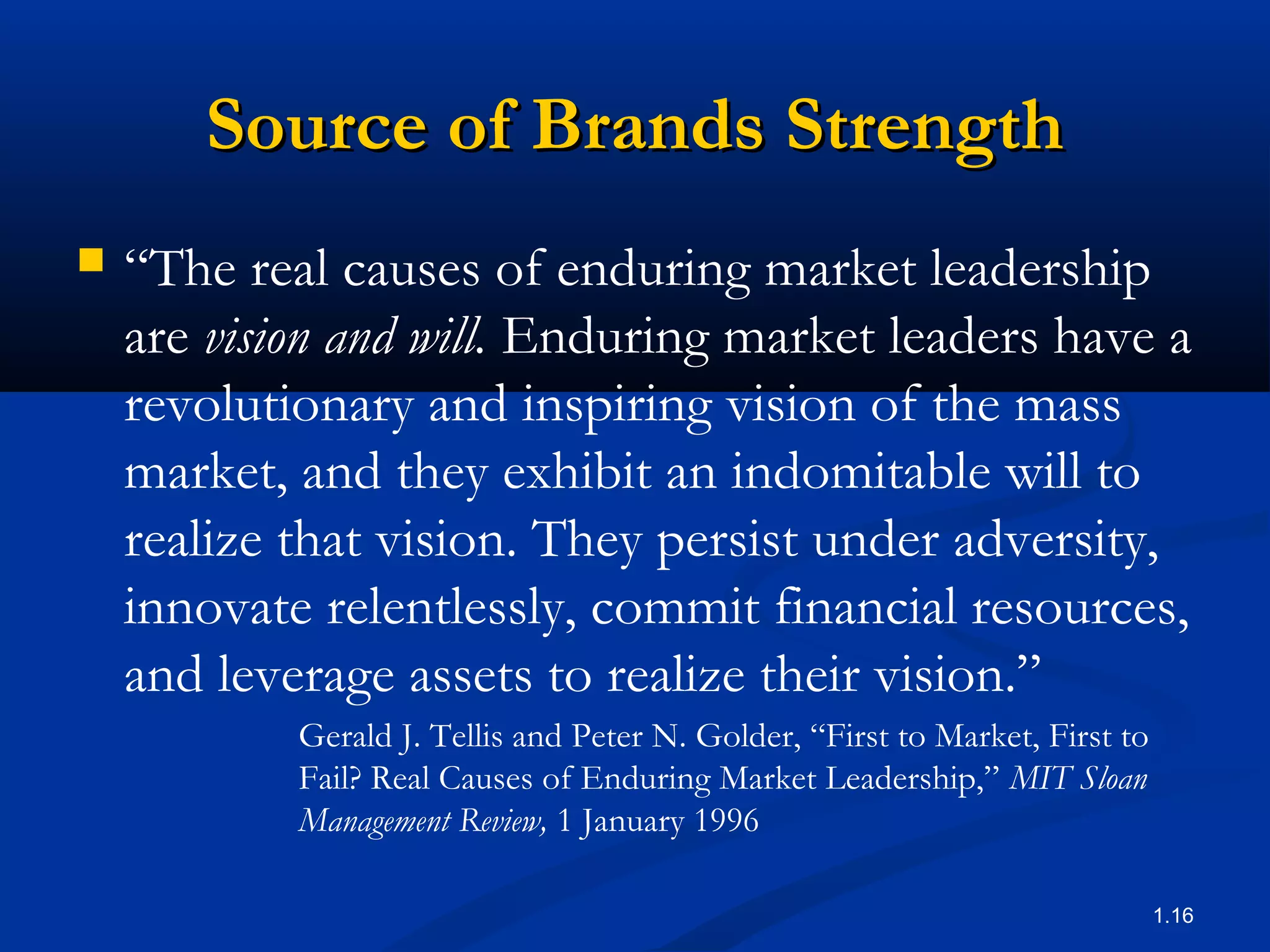 BRANDS AND BRAND MANAGEMENT | PPT