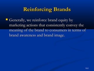 MANAGING BRANDS OVER TIME | PPT