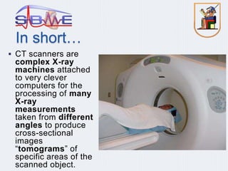 medical equipment lec 5 CT scan | PPT