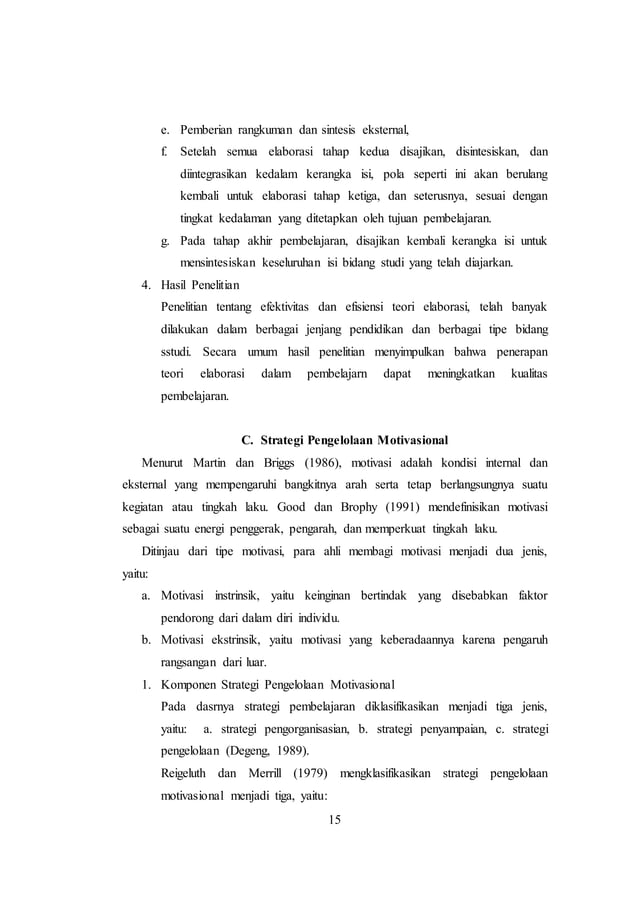 Strategi Pembelajaran Inovatif Kontemporer (Made Wena) | DOCX