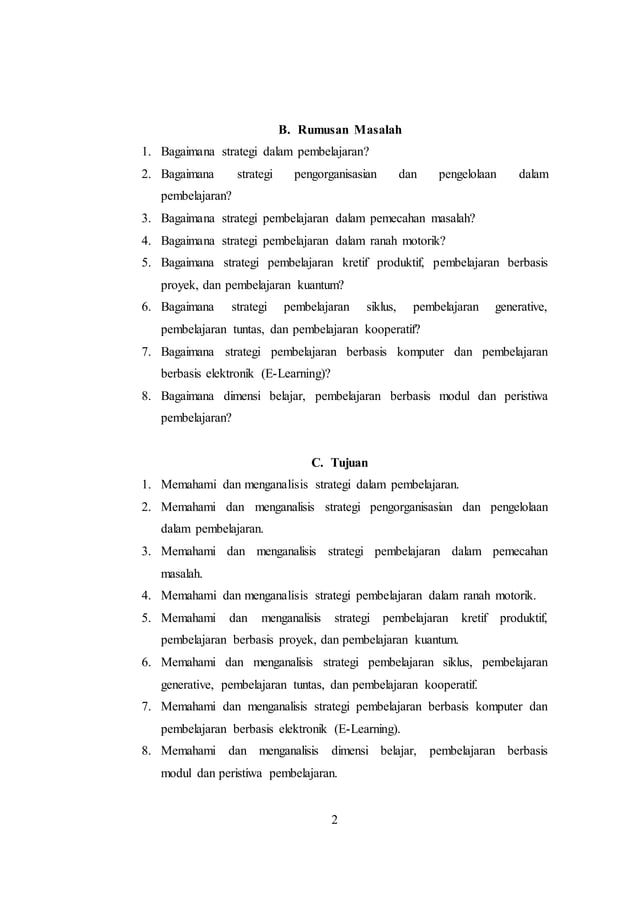 Strategi Pembelajaran Inovatif Kontemporer (Made Wena) | DOCX