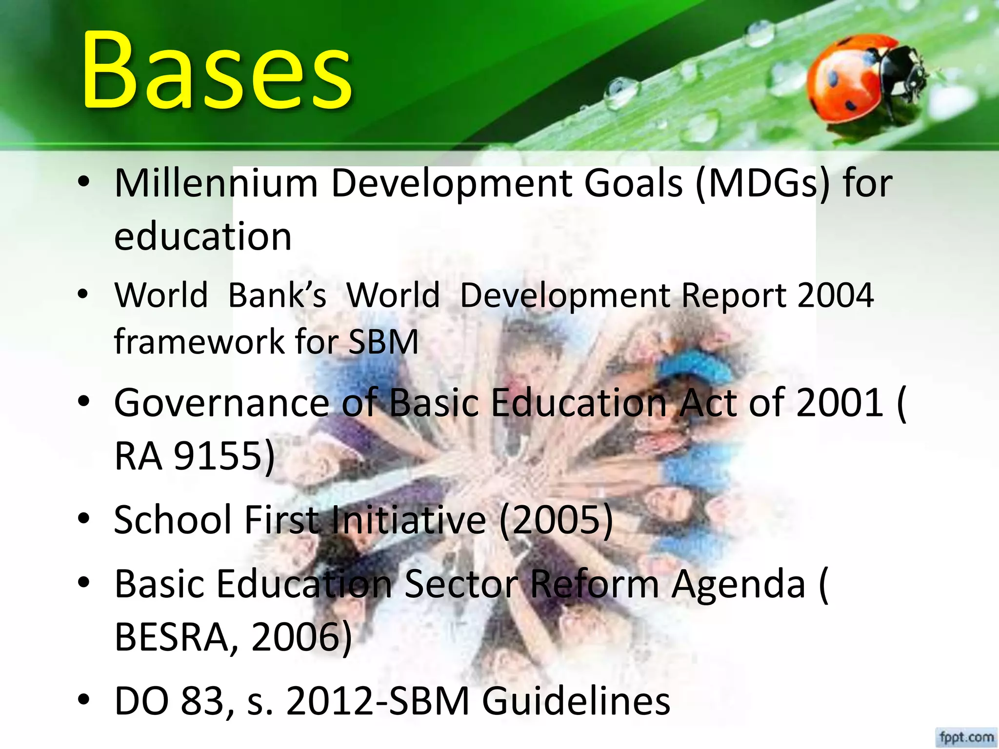 Sbm online reporting system action research | PPT | Free Download