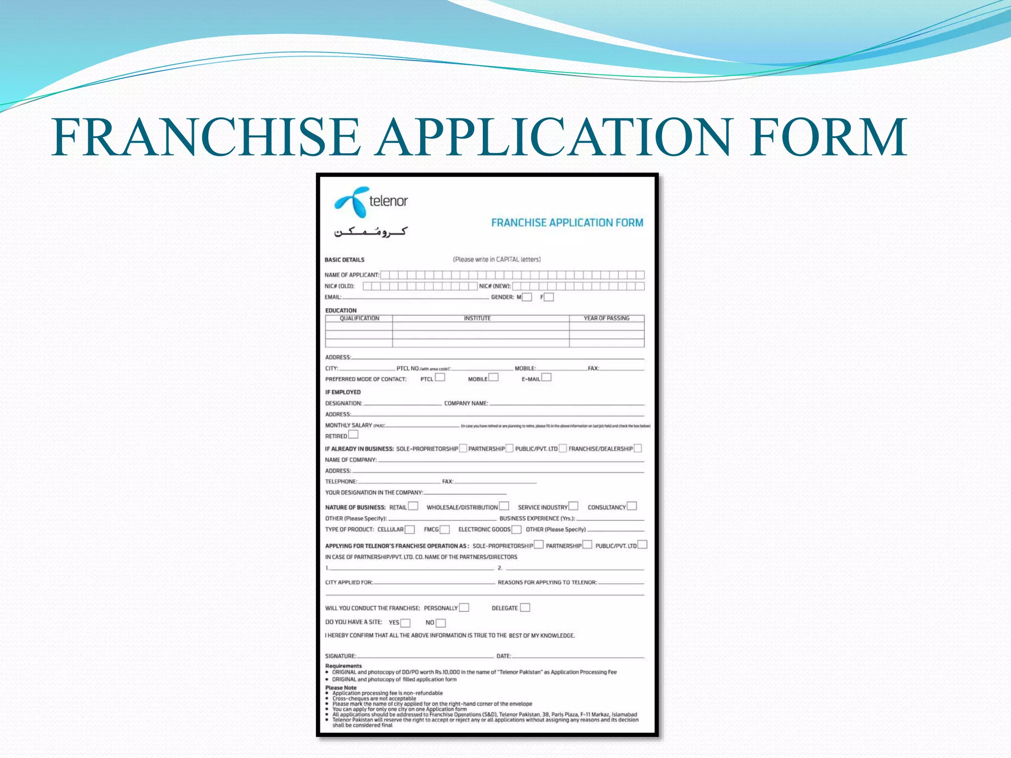 franchising process | PPT