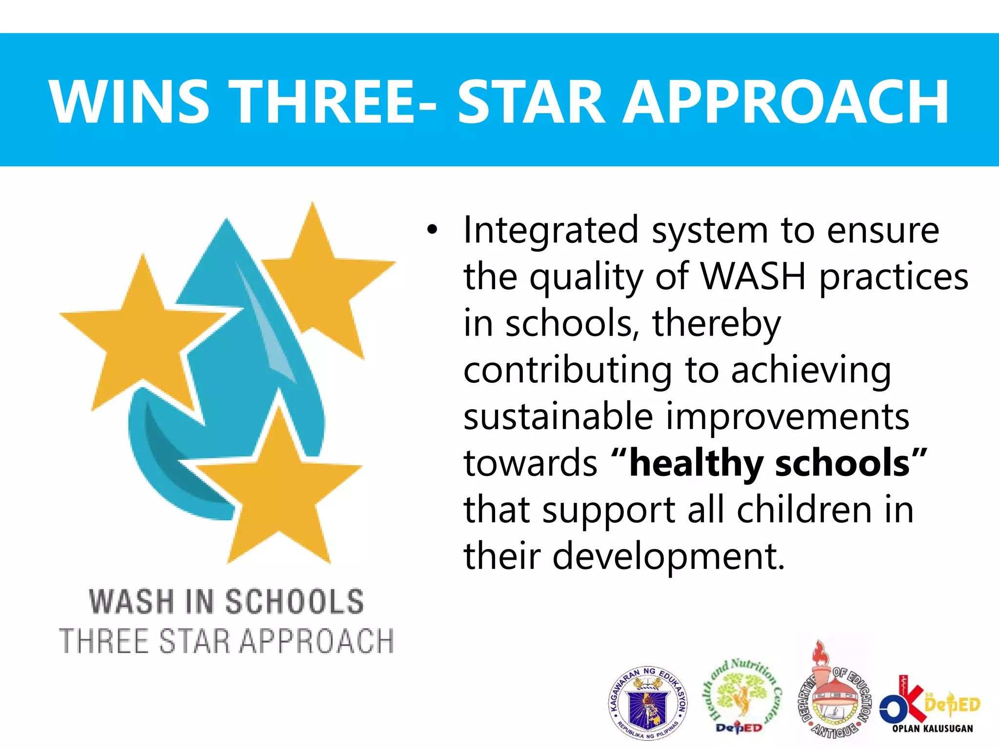 WASH in Schools Three Star Approach | PDF