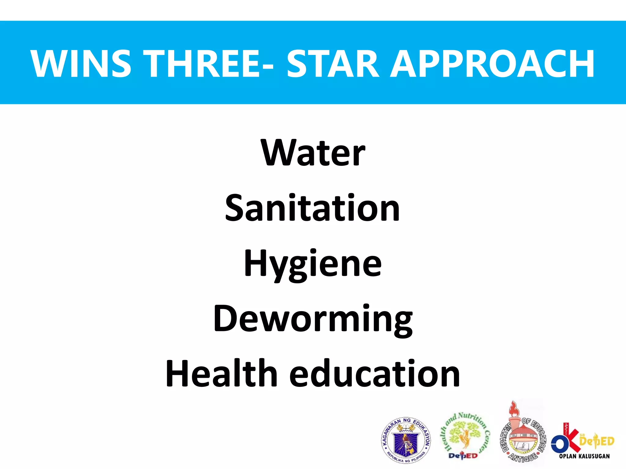 WASH in Schools Three Star Approach | PDF WASH in Schools Three Star Approach | PDF