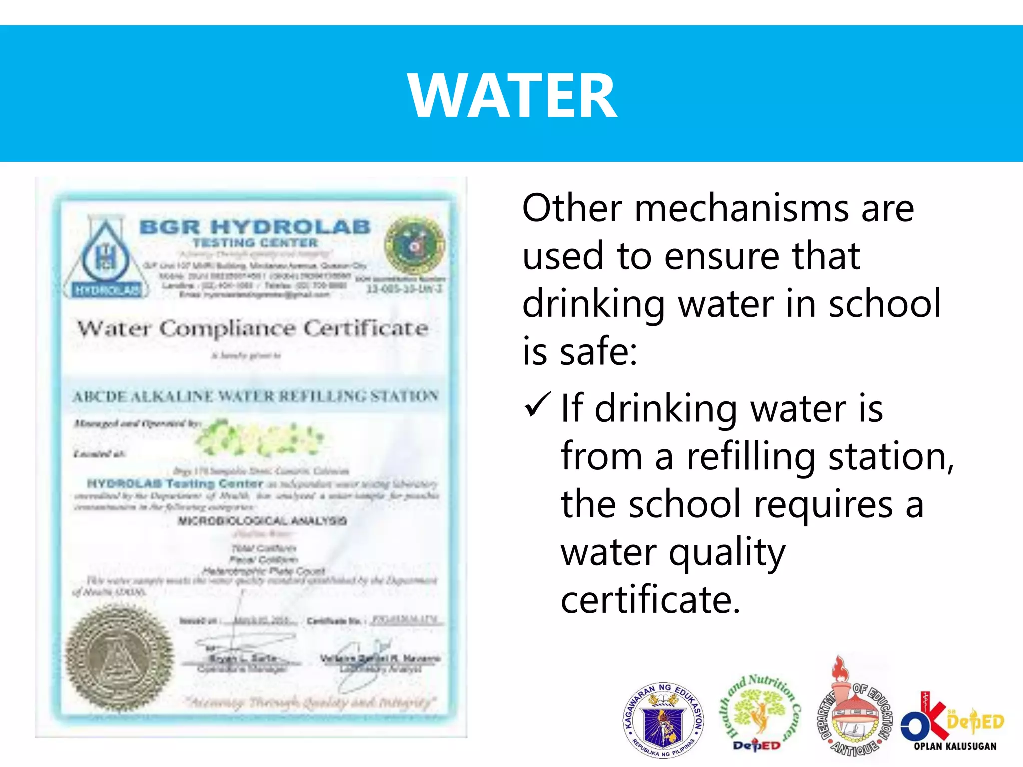 WASH in Schools Three Star Approach | PDF