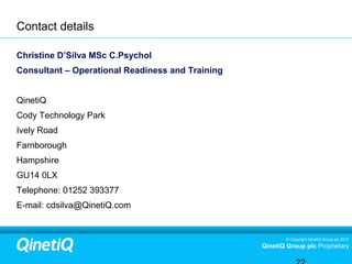 QinetiQ | PPT