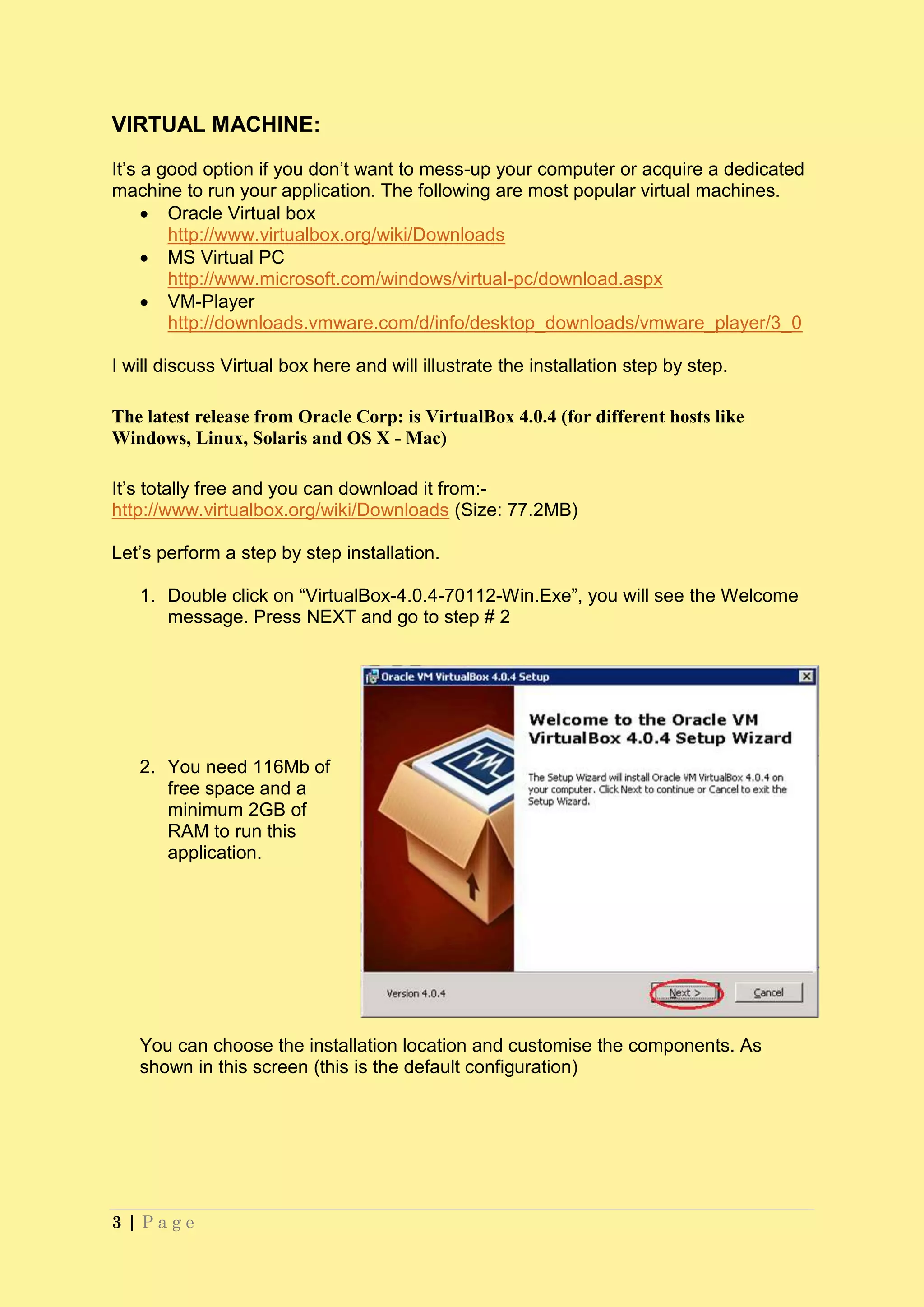 SAP Business One; Step-by-Step Guide for Installation, configuration on Virtual Machine | PDF