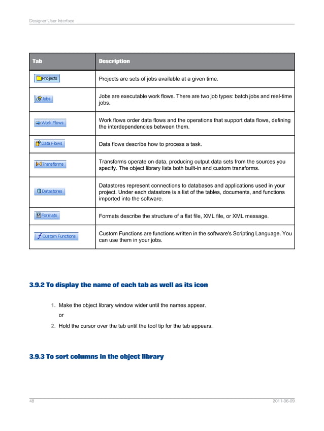 SAP BODS Designer PDF | PDF | Databases | Computer Software and Applications