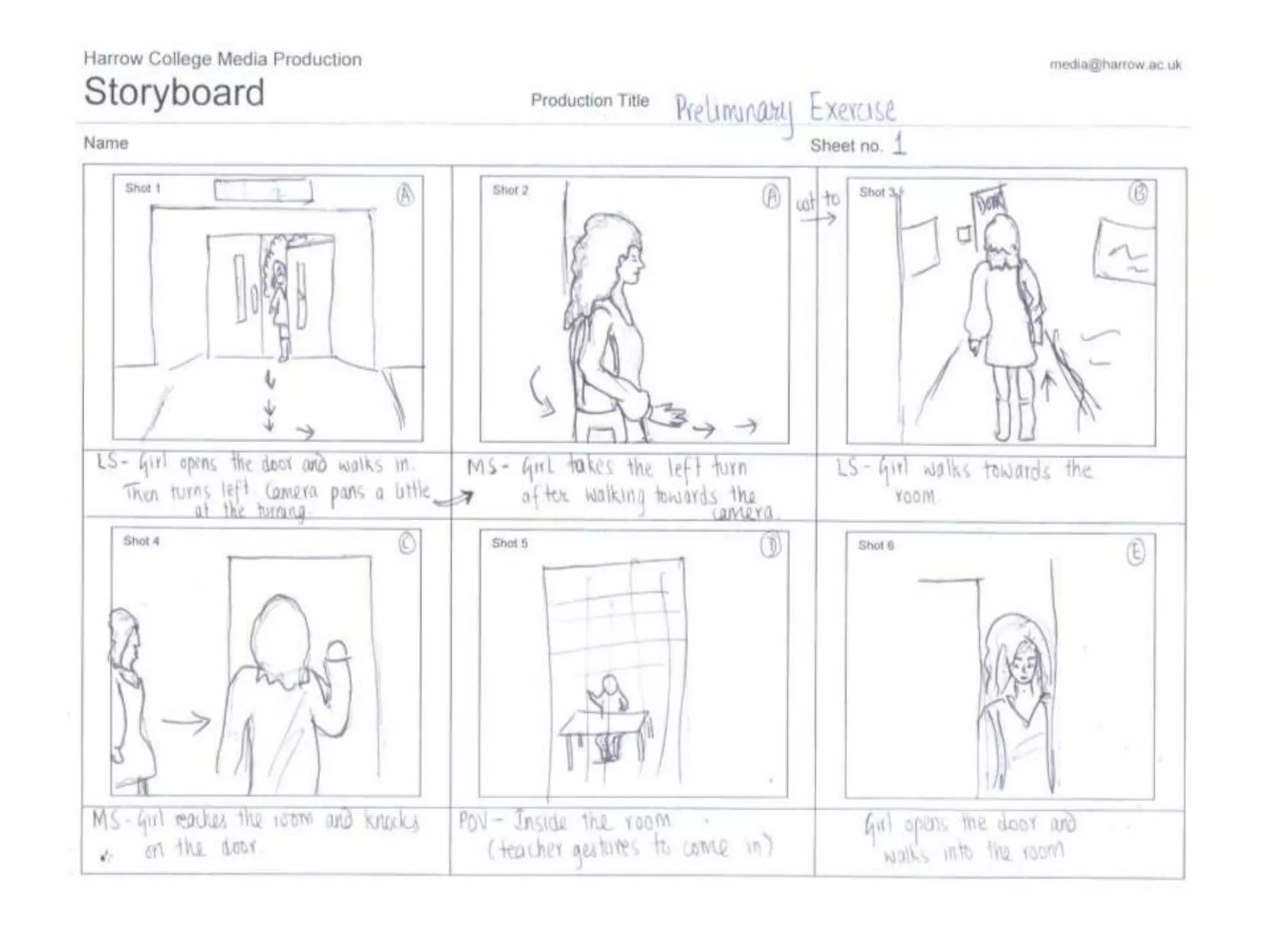 Preliminary Exercise Storyboard+ Bird's eye view | PPTX | Fitness and ...
