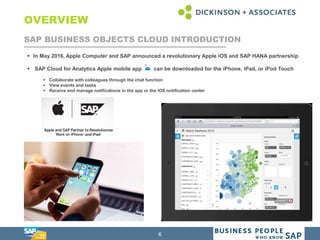 BusinessObjects Cloud and How to Take Advantage of it for Your Planning Purposes | PPT
