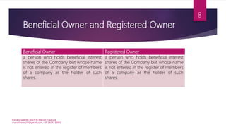 Significant Beneficial Owners | PPTX