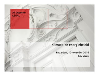 Sbo training klimaat en energiebeleid 2016 | PDF