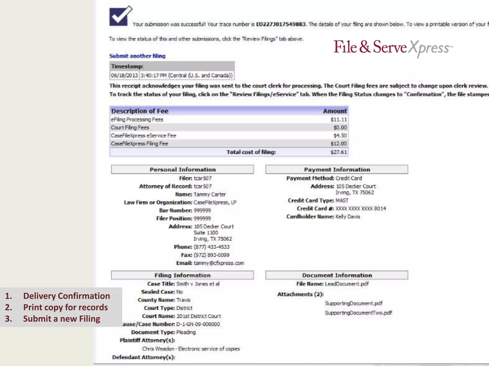 File & ServeXpress -- The Best Choice for e-Filing in Texas | PPTX