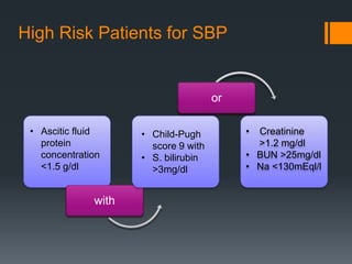 Spontaneous Bacterial peritonitis | PPTX